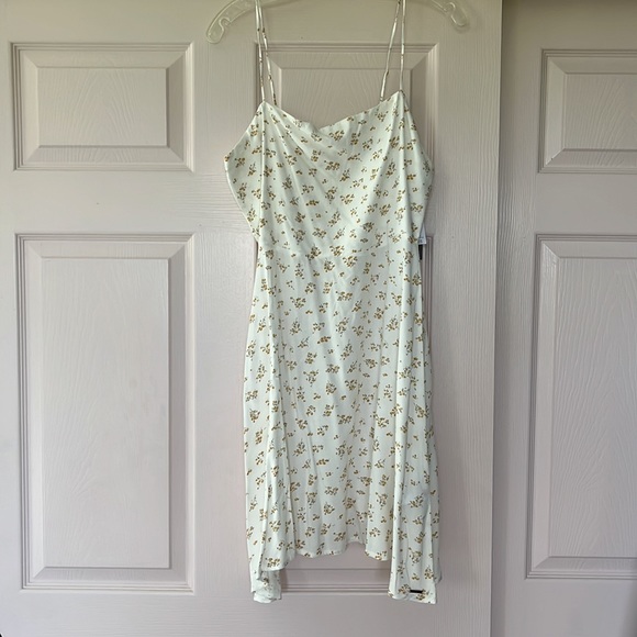 Volcom | Dresses | Nwt Volcom Cream Color Floral Print Dress | Poshmark